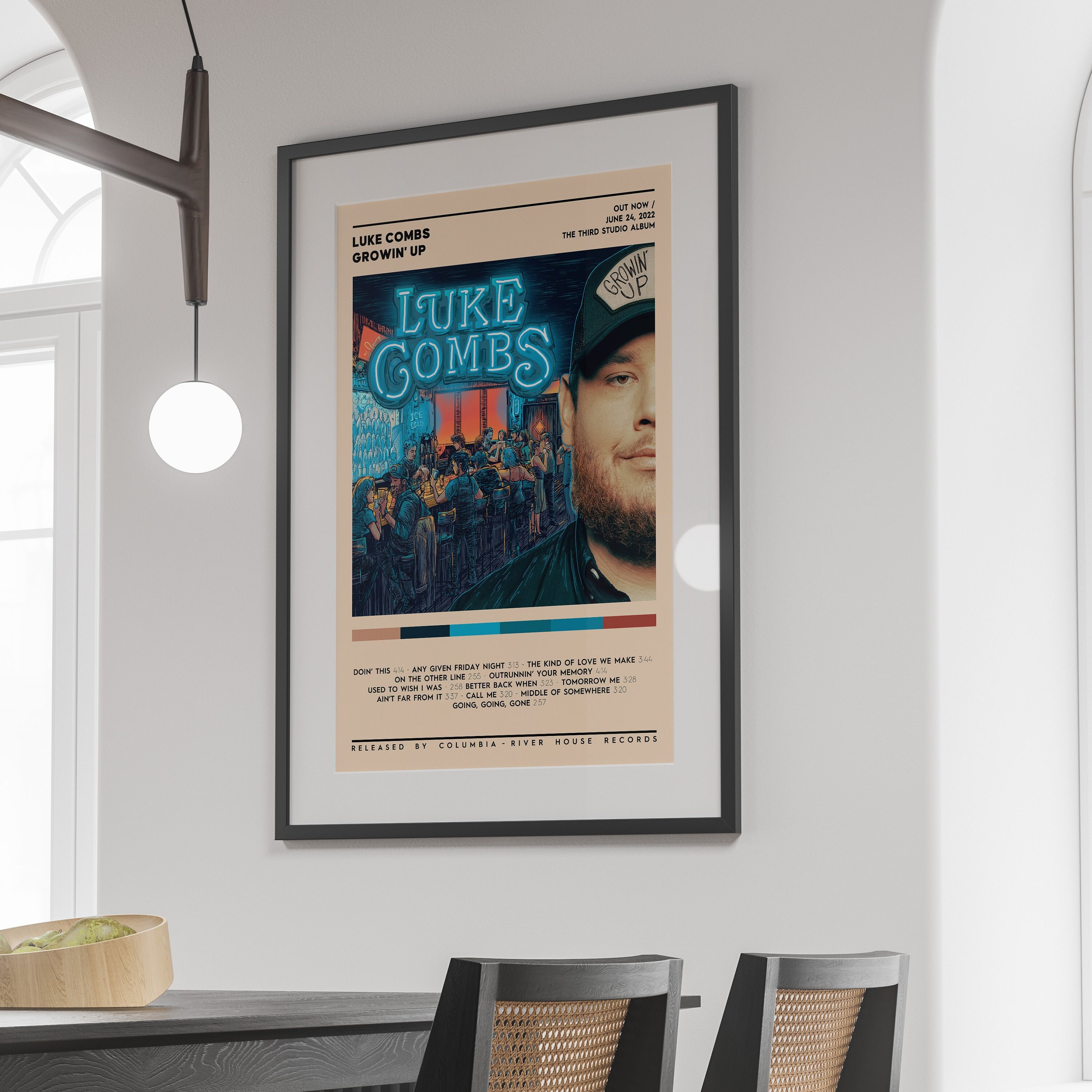 Luke Combs Growin 'Up Album Poster / Album Cover Poster - Etsy.de