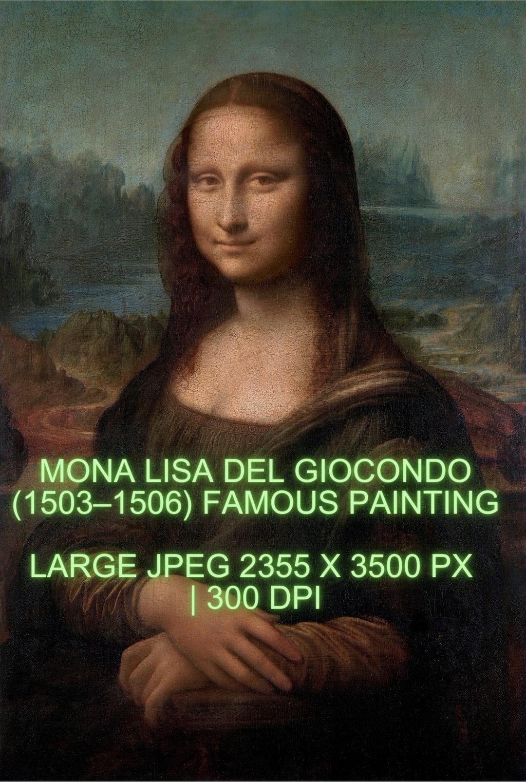 Mona Lisa High Quality Pictures for Posters Printable Download High ...