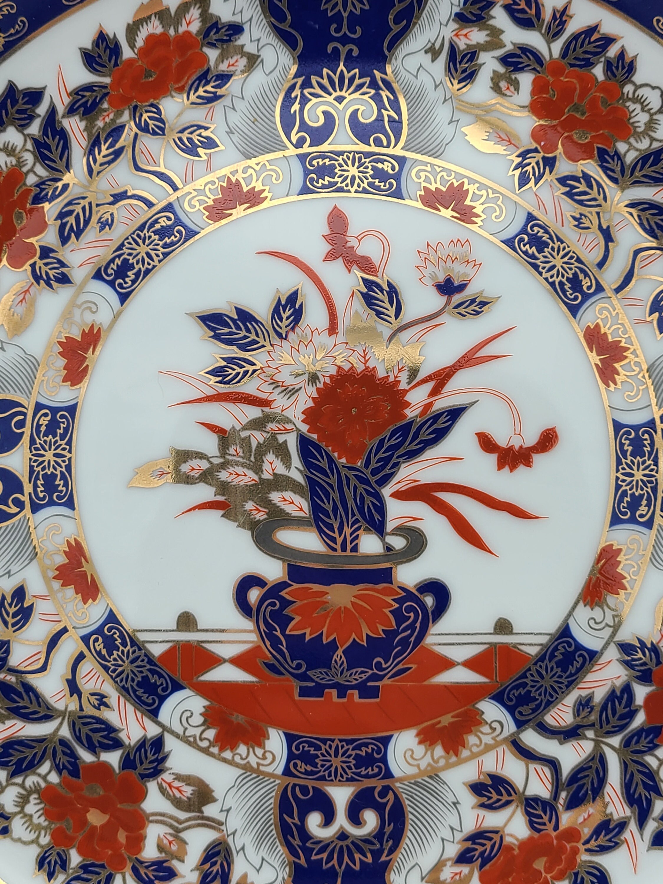 Vintage Japanese Imari Arita Plate - Etsy