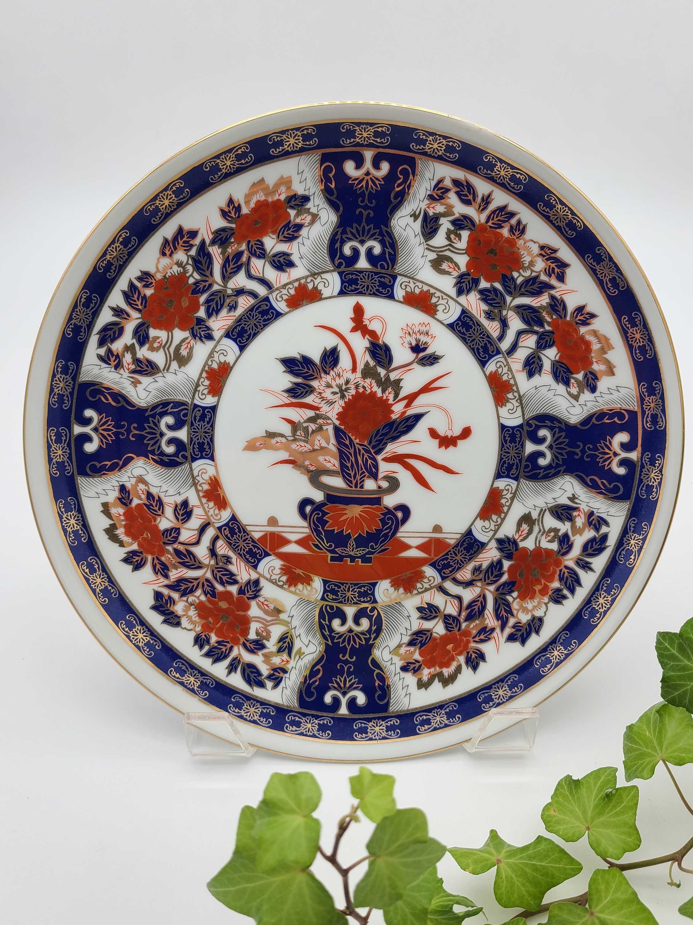 Vintage Japanese Imari Arita Plate - Etsy