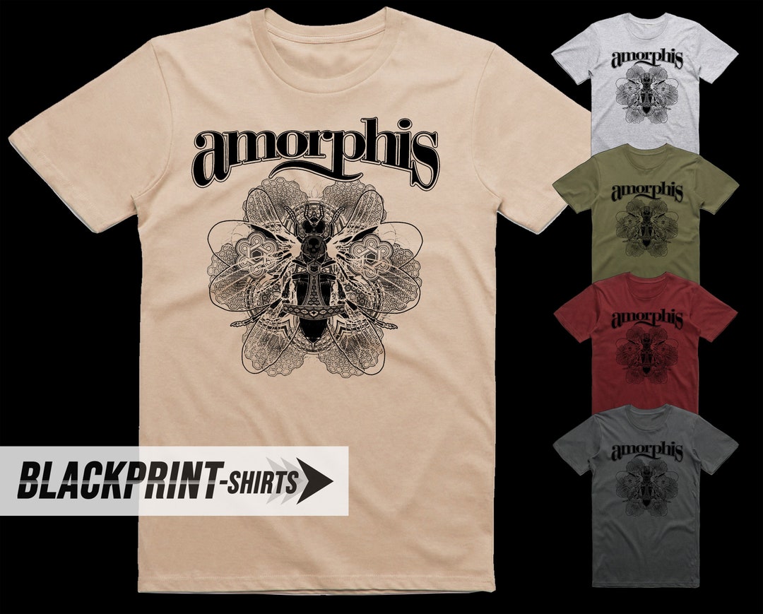 Amorphis Queen of Time V2 Poster T-Shirt Baumwolle Männer alle Größen S ...