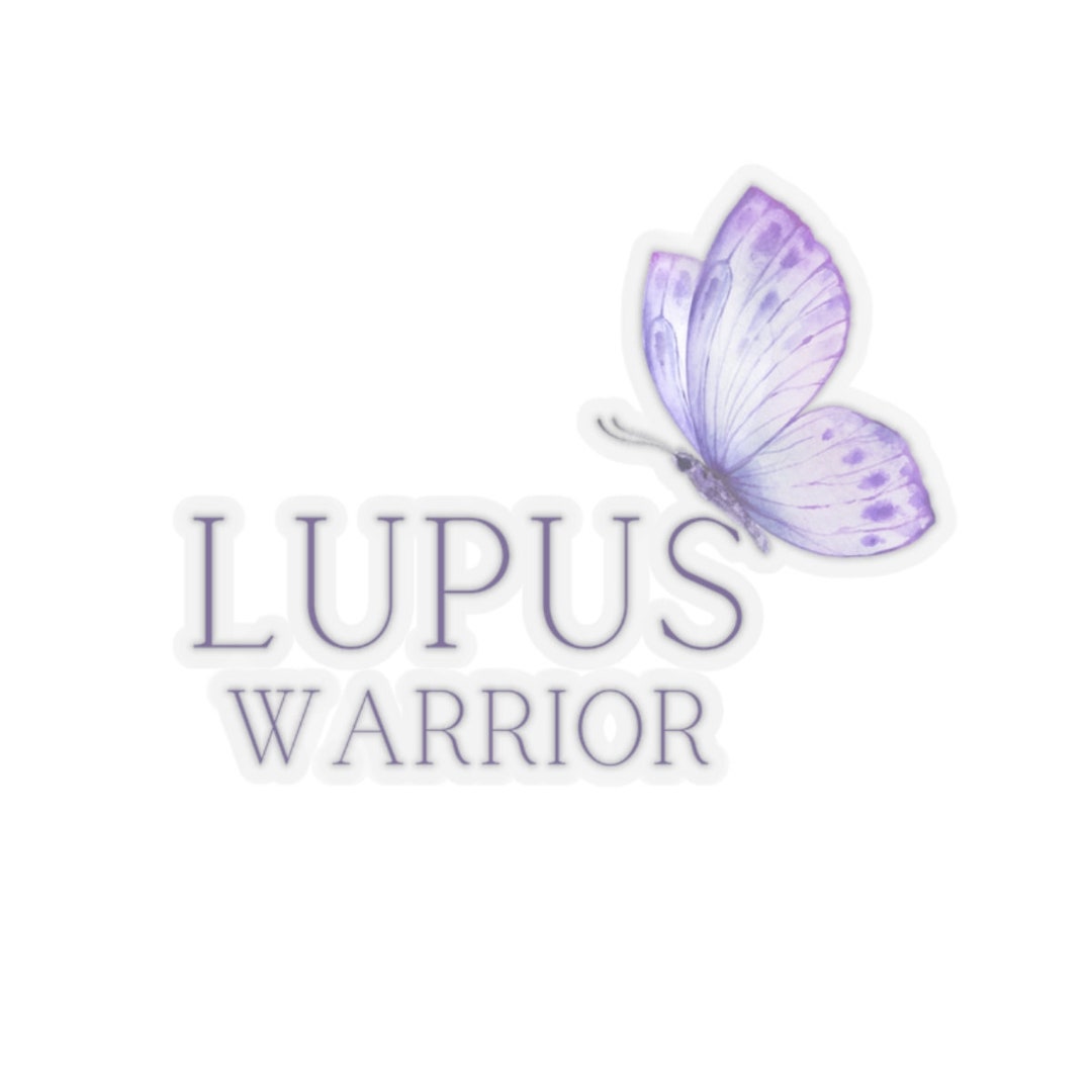 Lupus Warrior Sticker, Lupus Awareness Sticker, Laptop, Water Bottle ...