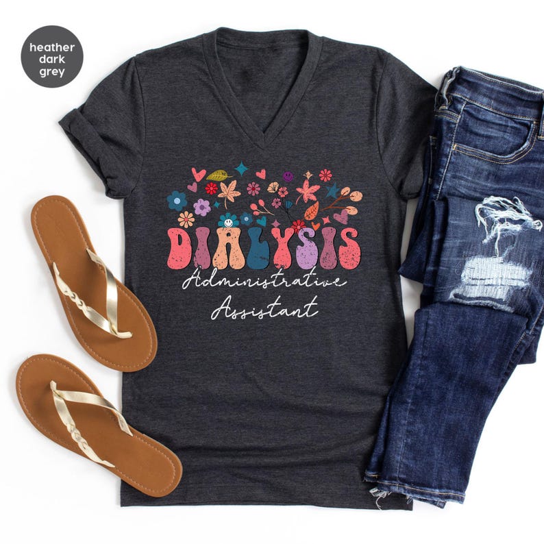 Dialysis Administrative Assistant Shirt, Diagnosis Administrative ...