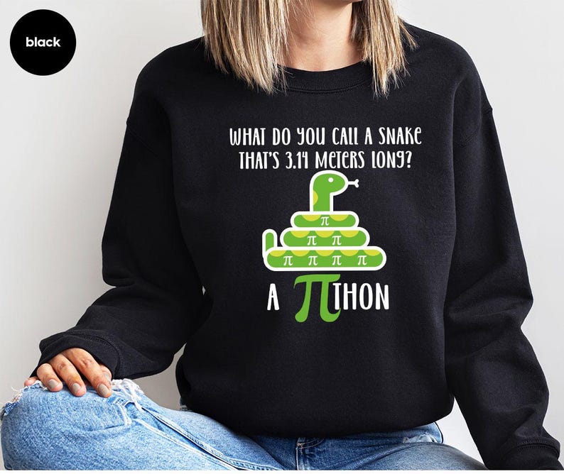 Funny Pi Day Math Teacher T-shirt, Snake Pun Tee - Etsy
