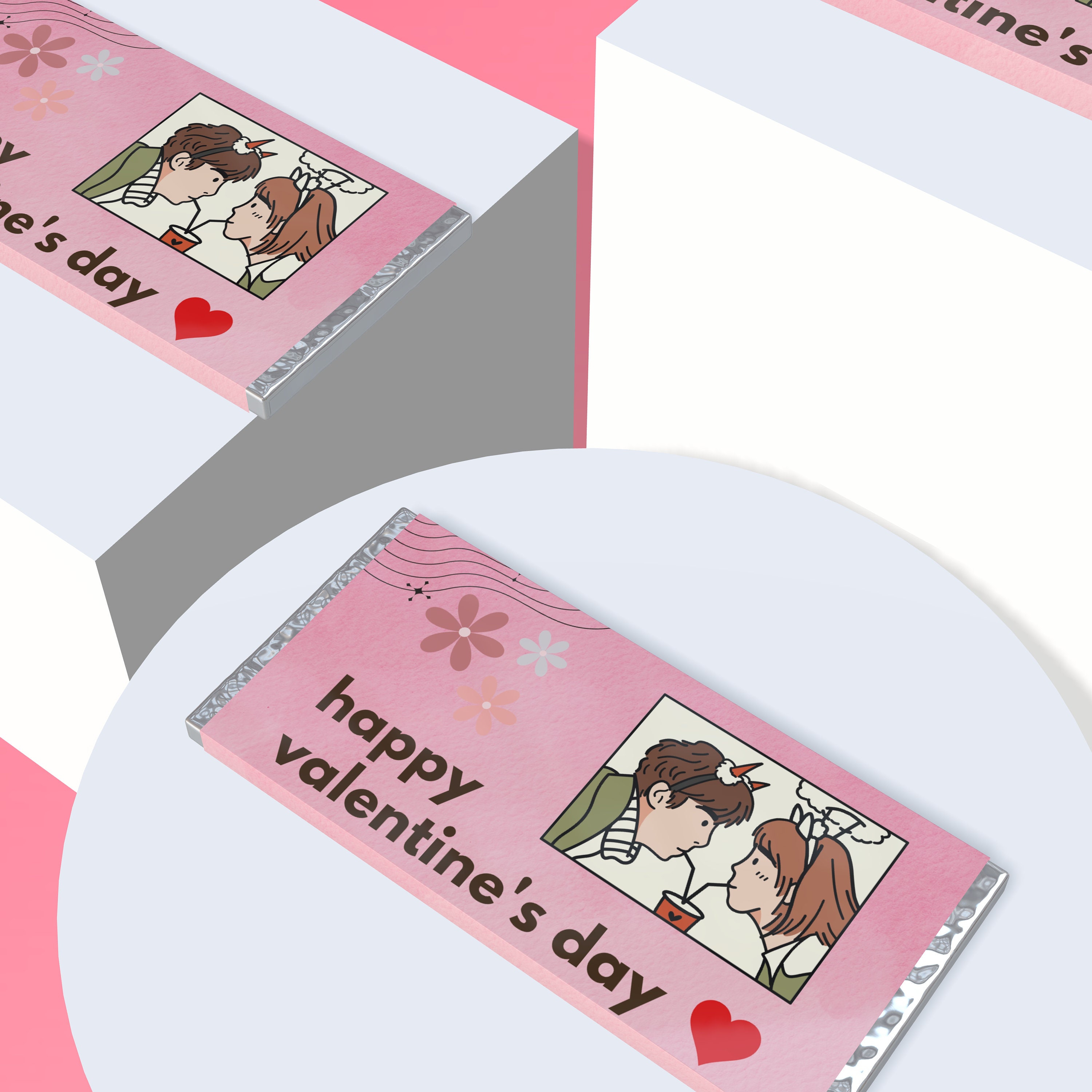 Chocolate Bar Wrapper Template, Valentines Chocolate Wrapper ...