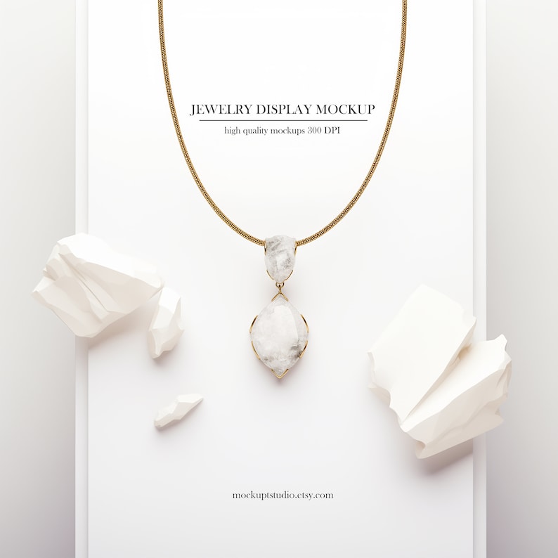 Jewelry Display Mockup , Jewelry Background Mockup ,minimal Product ...