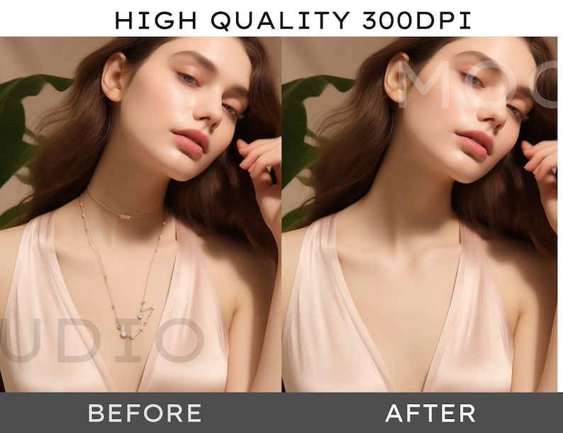 Necklace Mockups Bundle, Necklace Models, Jewelry Mockups, High Quality ...