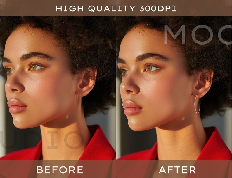 15 Earring Model Mockups Bundle, High-quality Jewelry Display ...