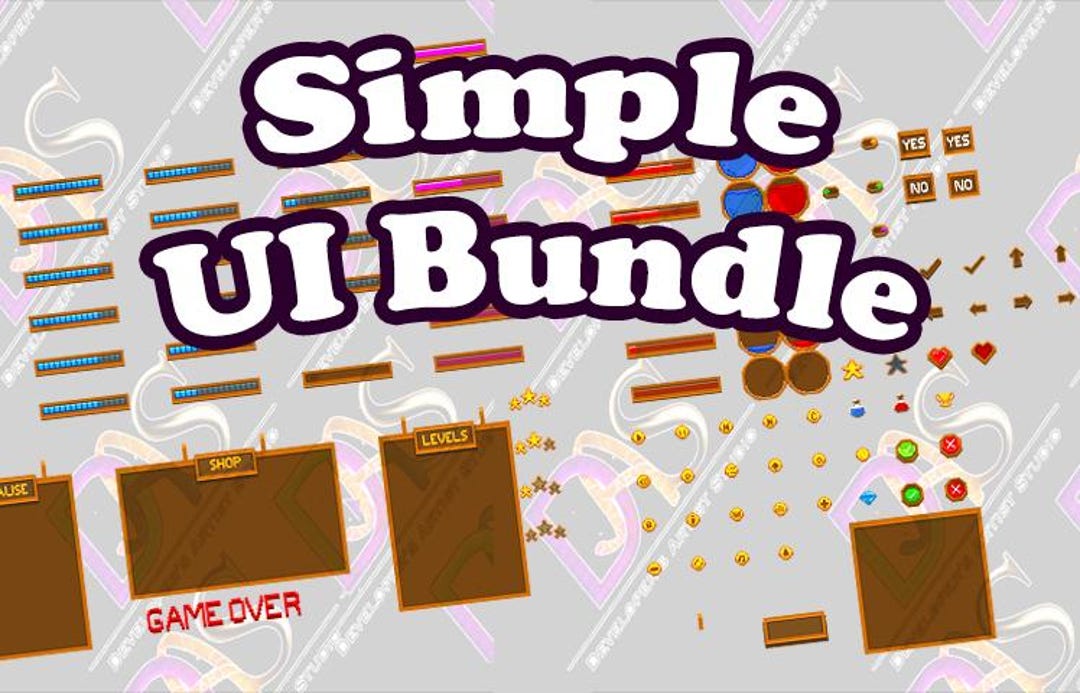 Pixel Art UI Pack – 32x32 Tileset Interface for RPG and Indie Games - Etsy