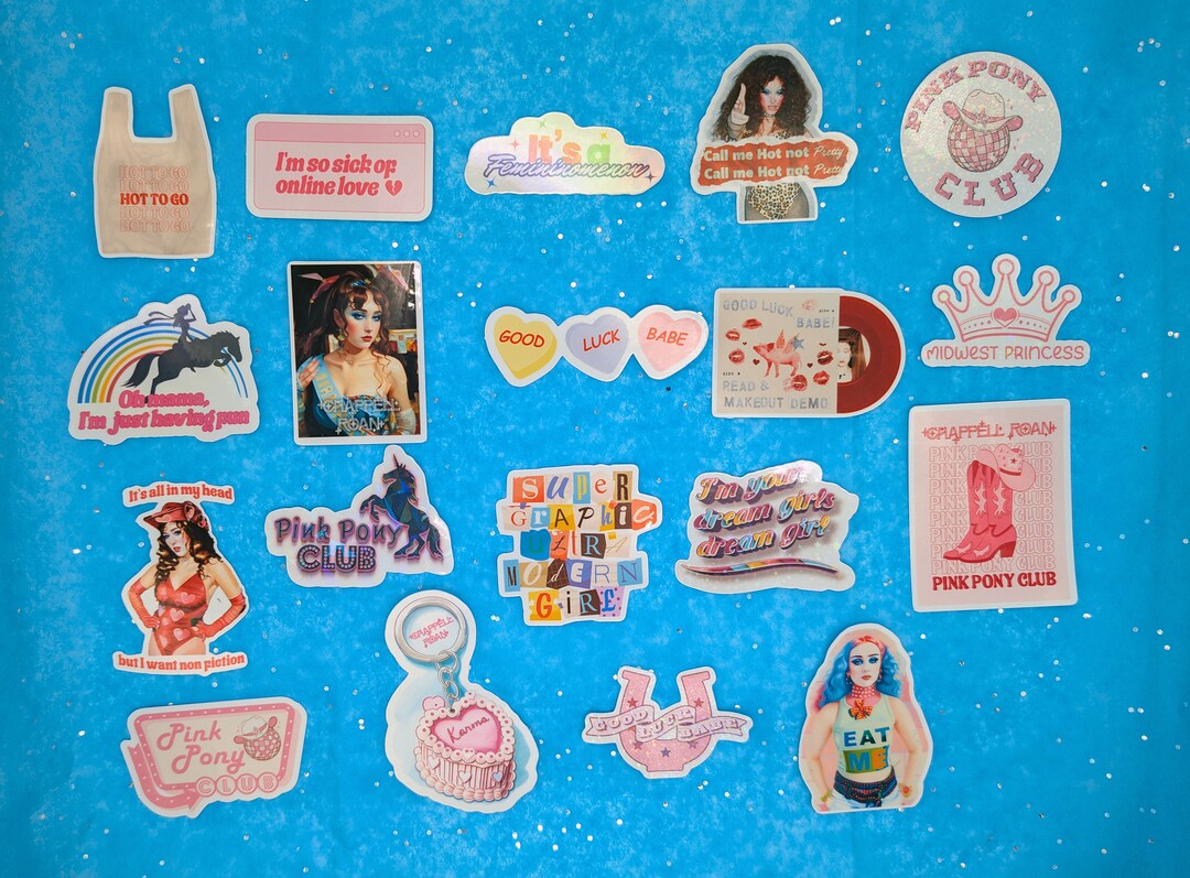 Chappell Roan Multipack Stickers - Etsy