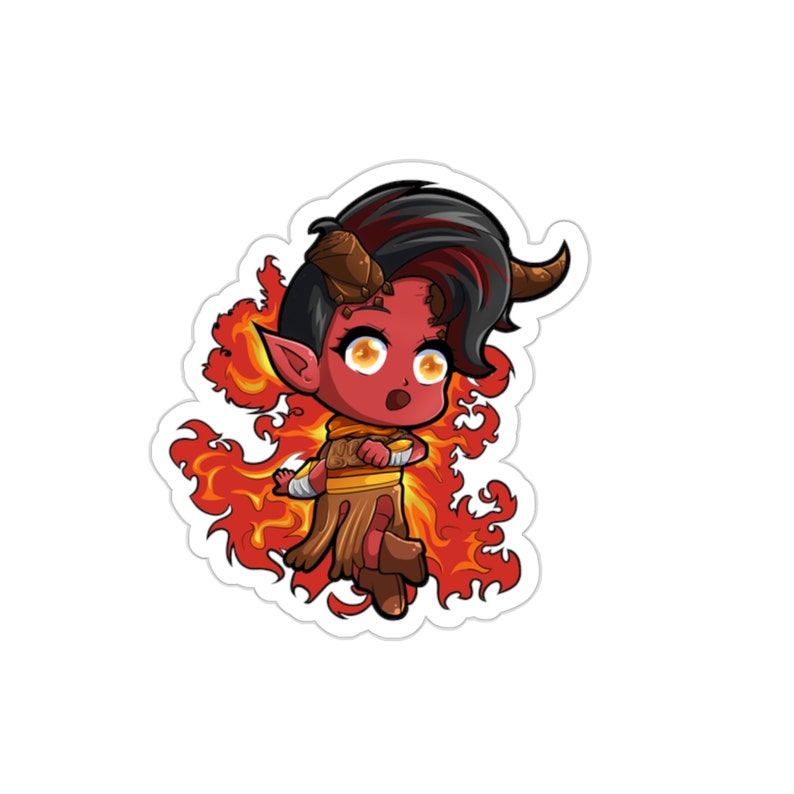 Chibi Karlach Sticker Baldur's Gate 3 Fan Art - Etsy