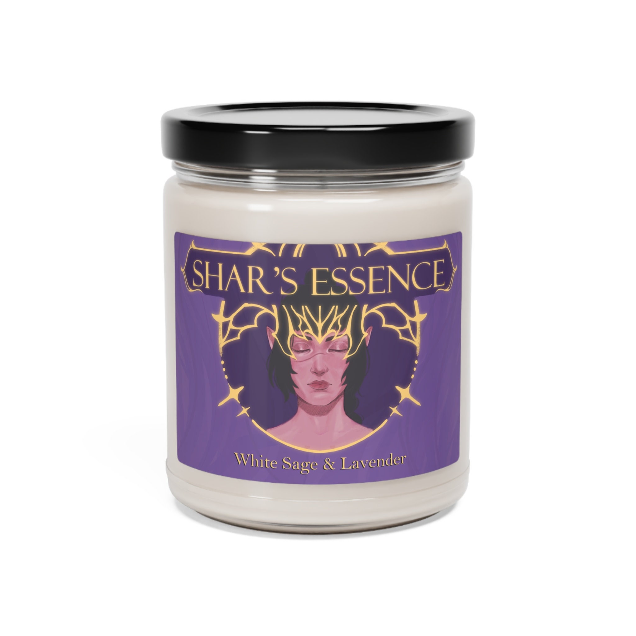 Shar's Essence Shadowheart Fan Candle BG3 - Etsy