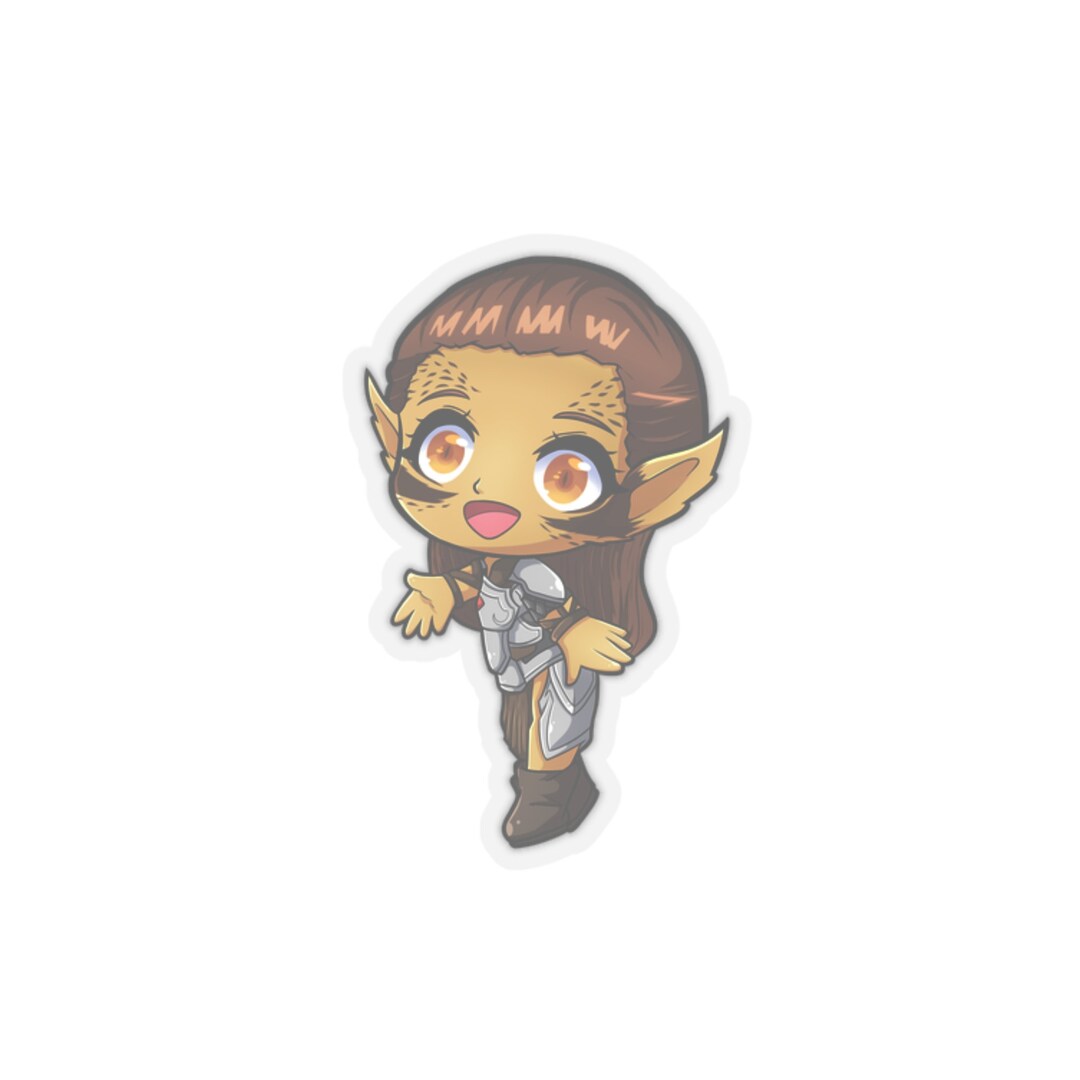 Chibi Lae'zel Sticker Baldur's Gate 3 Fan Art - Etsy