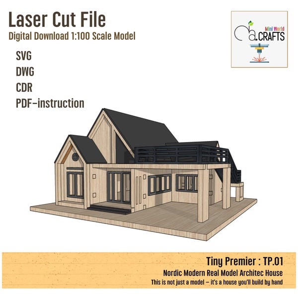 Model House Kit - Etsy