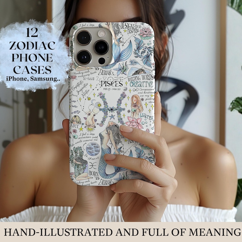 Pisces iPhone 16 Pro Case - Etsy