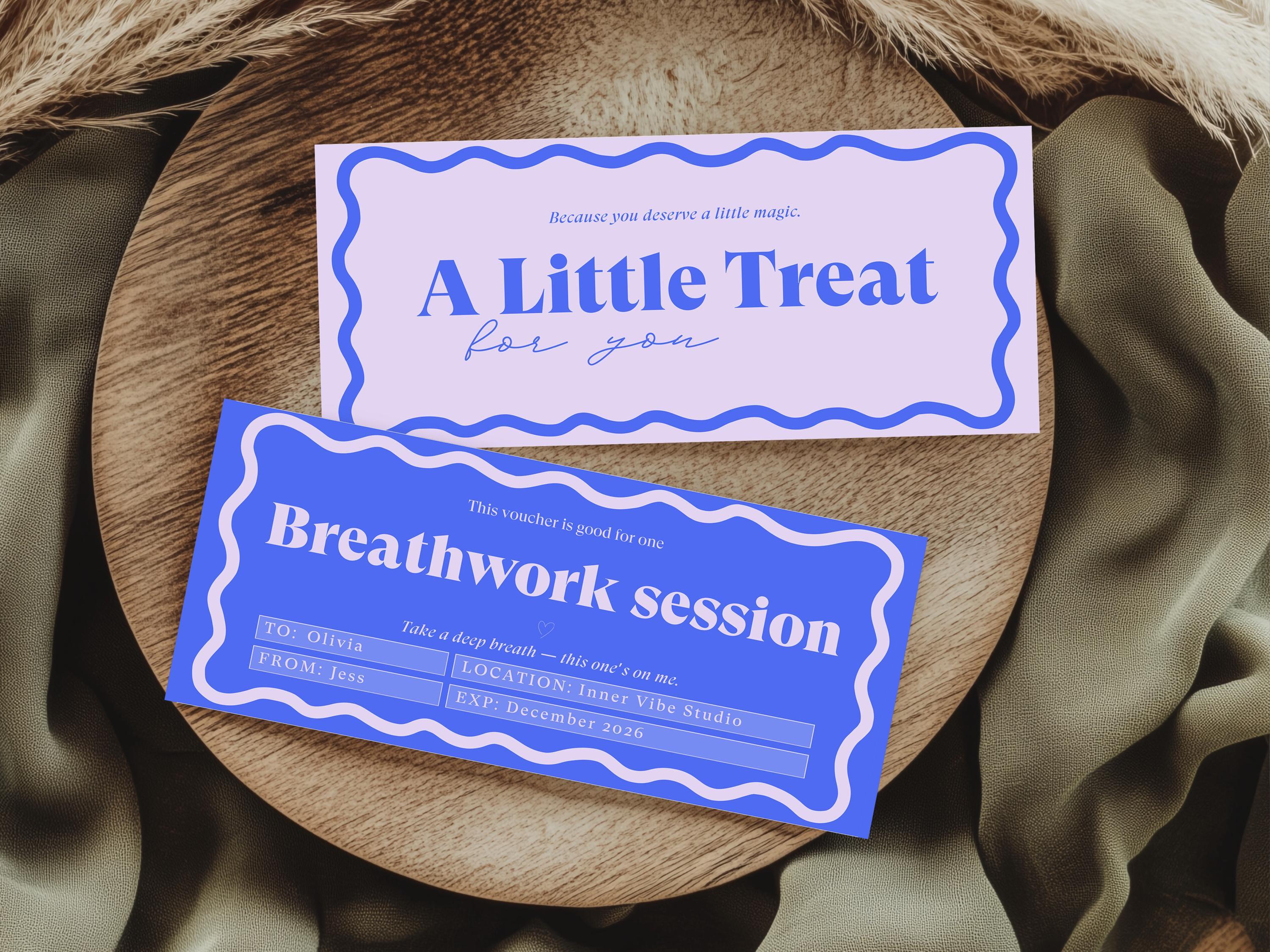 Wellness Gift Voucher Template Canva Editable Printable Gift Card SPA ...