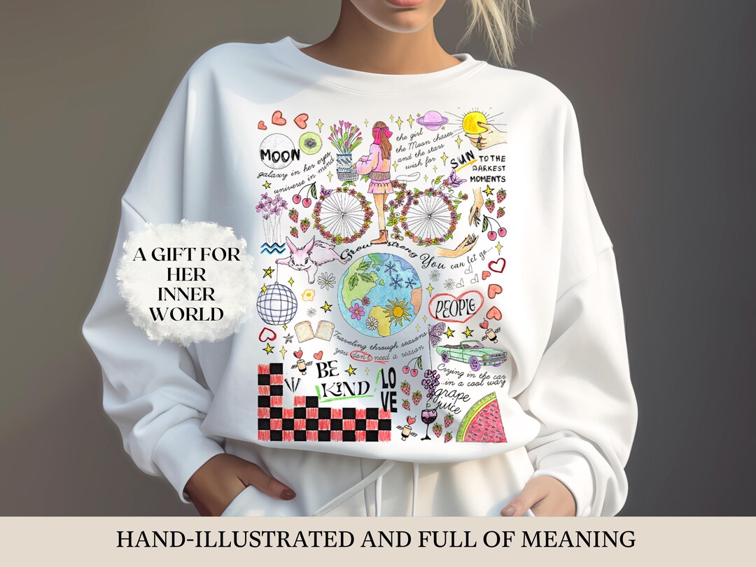 Young Girl Affirmation Sweatshirt Gift for Teenage Girl Back to School ...
