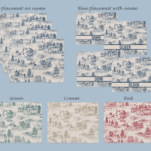 Red Christmas Toile Tablecloth Classic Santa Decor Xmas Day Table ...