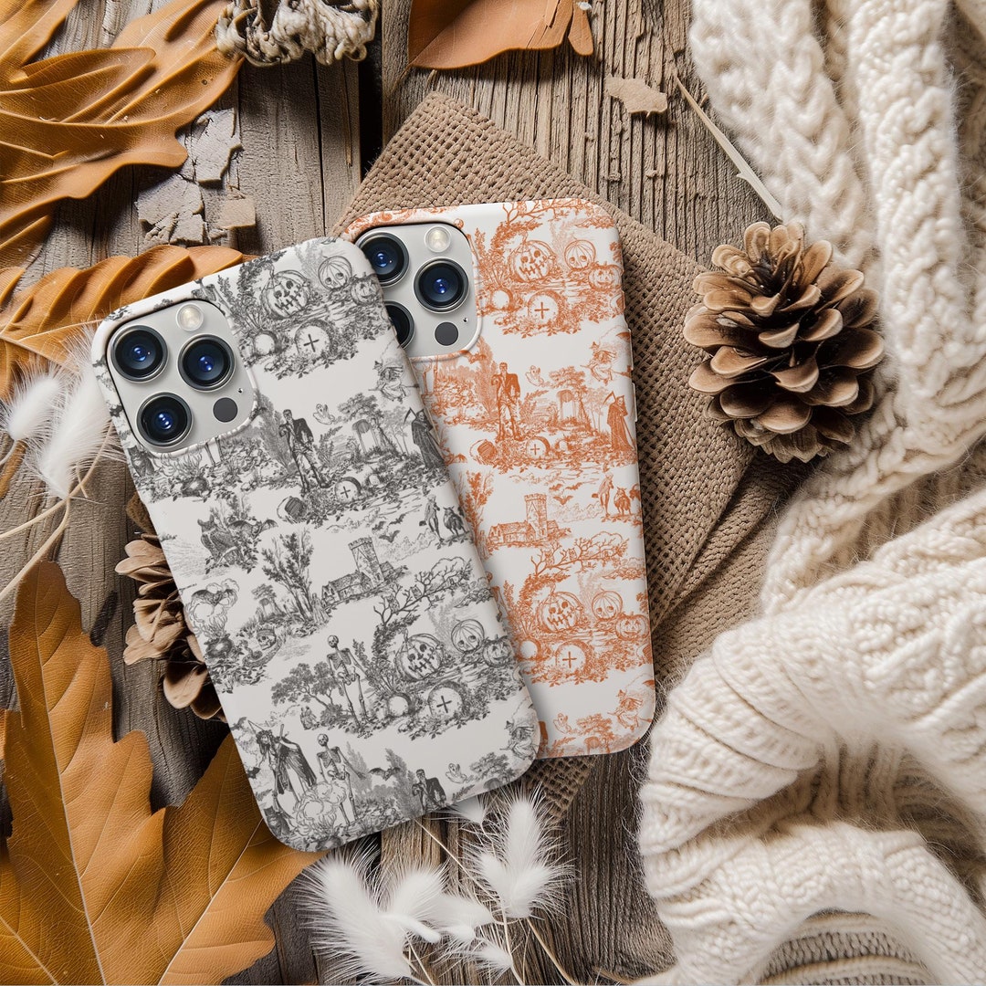 Gothic Phone Case Witchy Toile iPhone 17 Case Name Spooky Goth ...