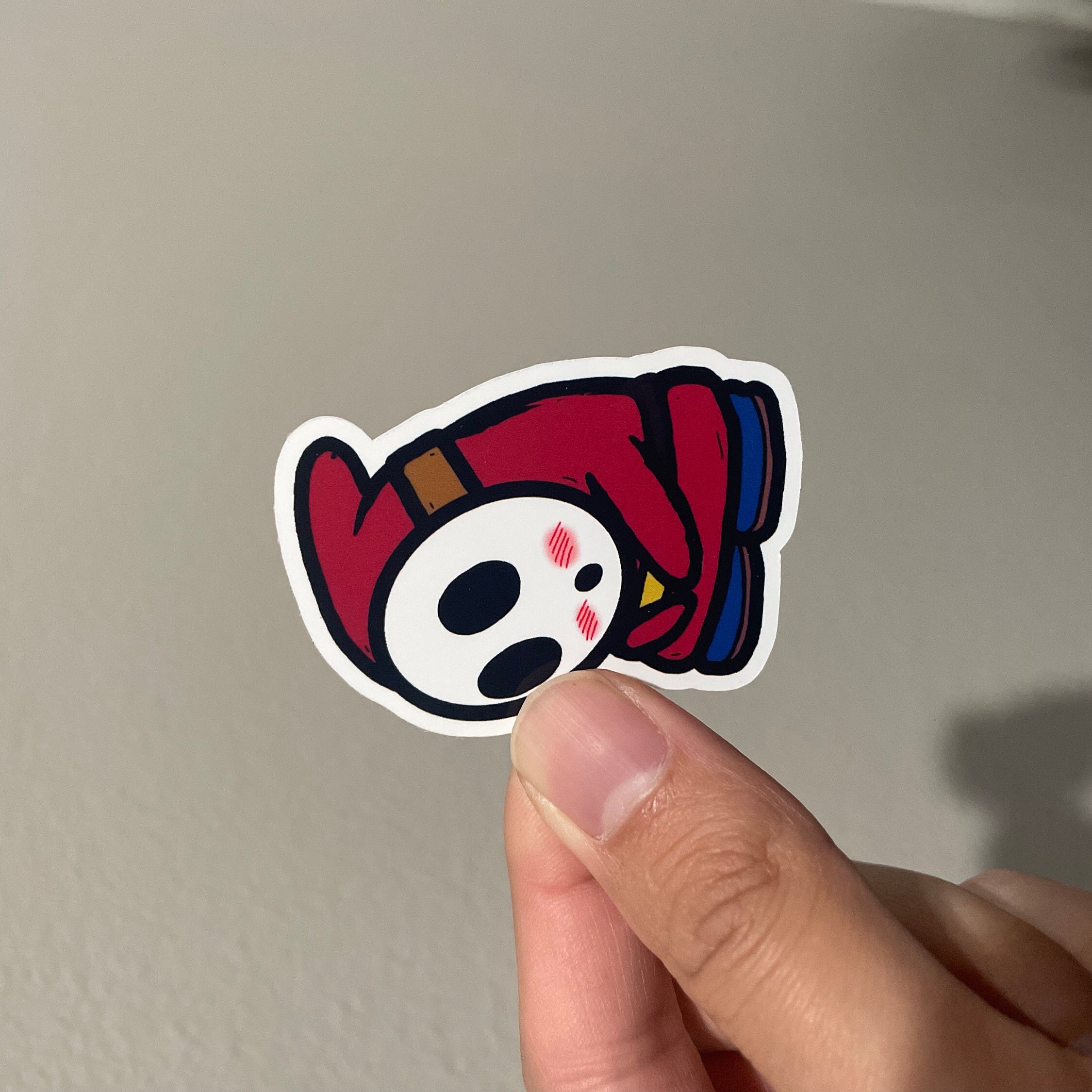 Shy, Shy Guy Vinyl Sticker - Etsy