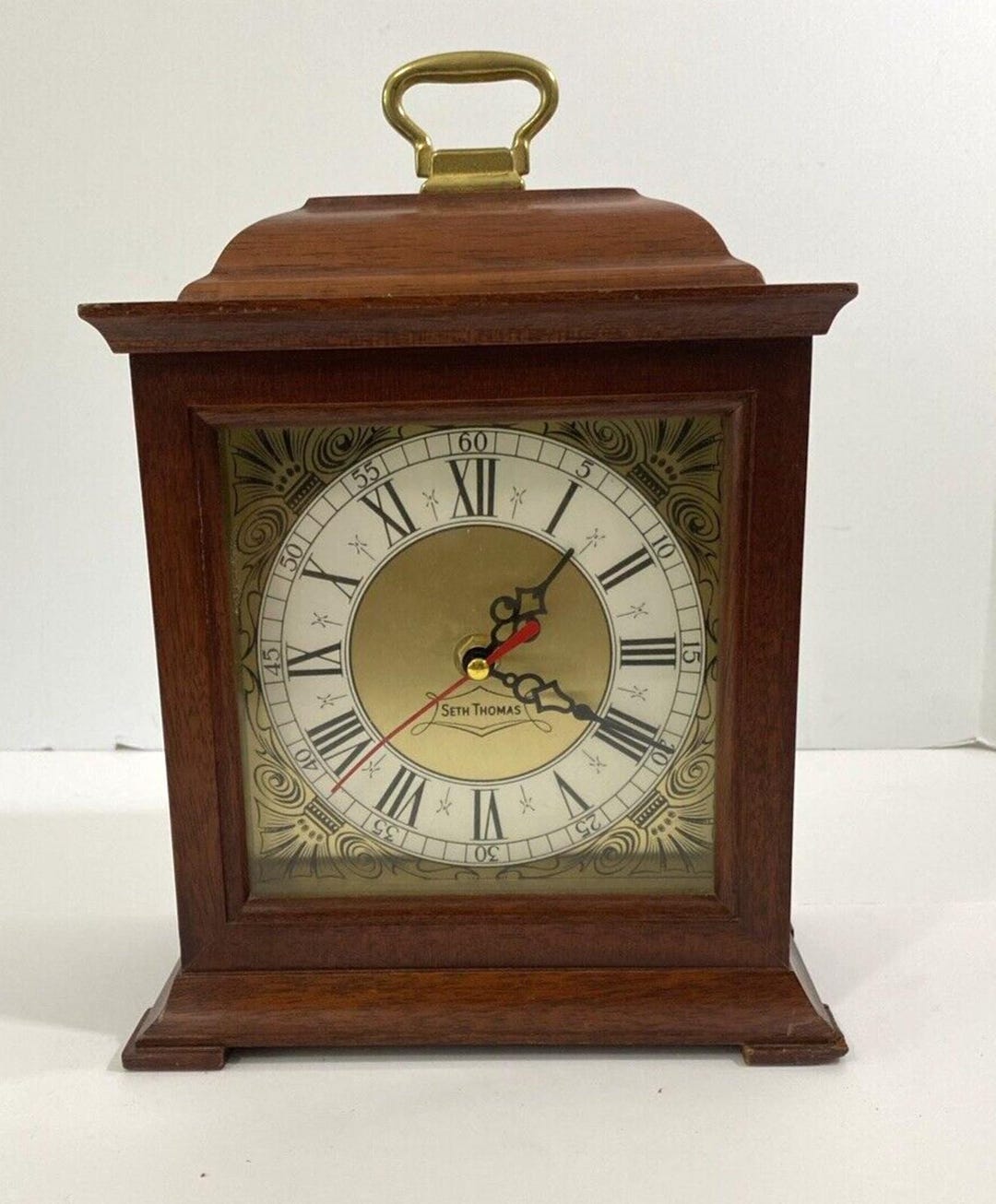 Vintage Seth Thomas Clock Wood Case Quartz TESTED Model E 899-503 - Etsy