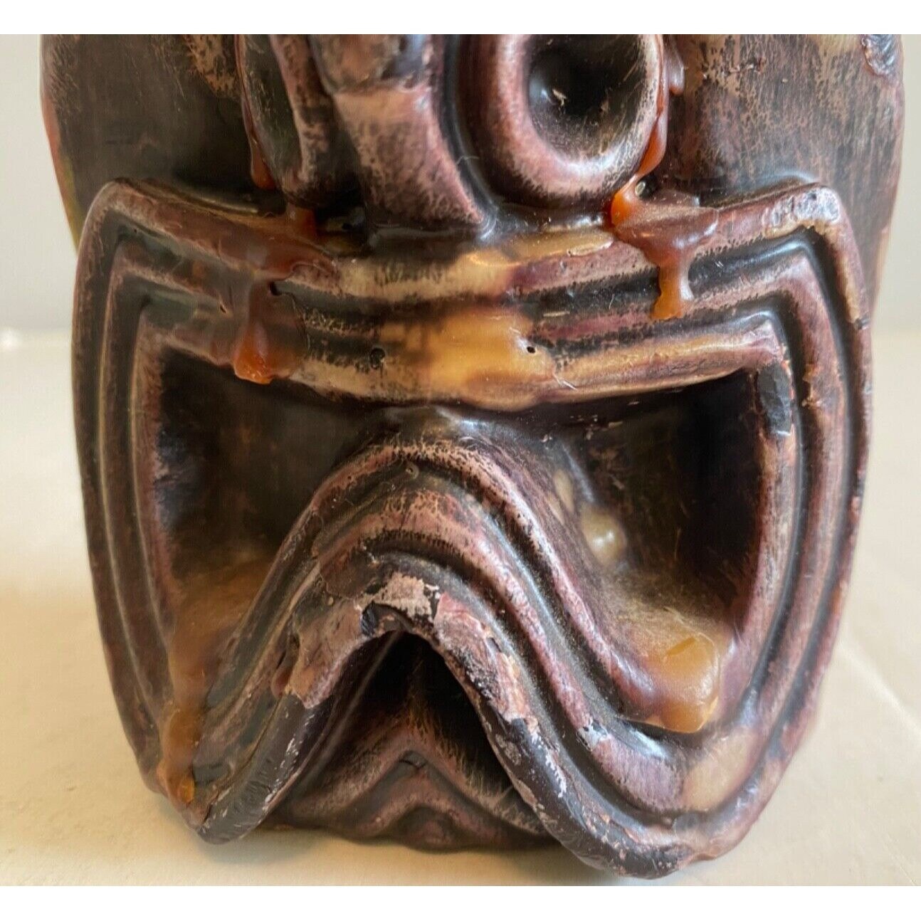 New Vintage CRYING TIKI of POLYNESIA Aloha Candle Company - Etsy