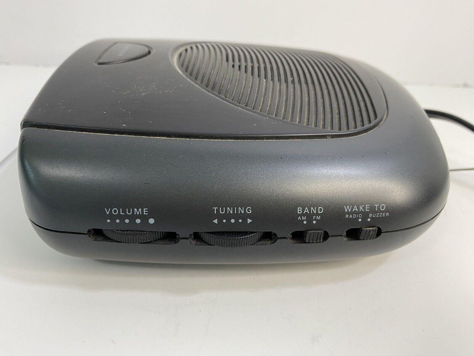 Timex Indiglo Clock Radio T433B Dual Alarm FM/AM Calendar Night Light ...