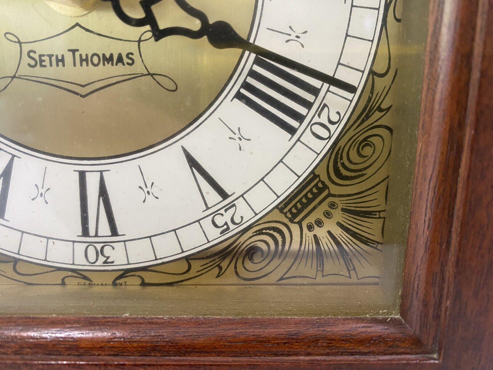 Vintage Seth Thomas Clock Wood Case Quartz TESTED Model E 899-503 - Etsy