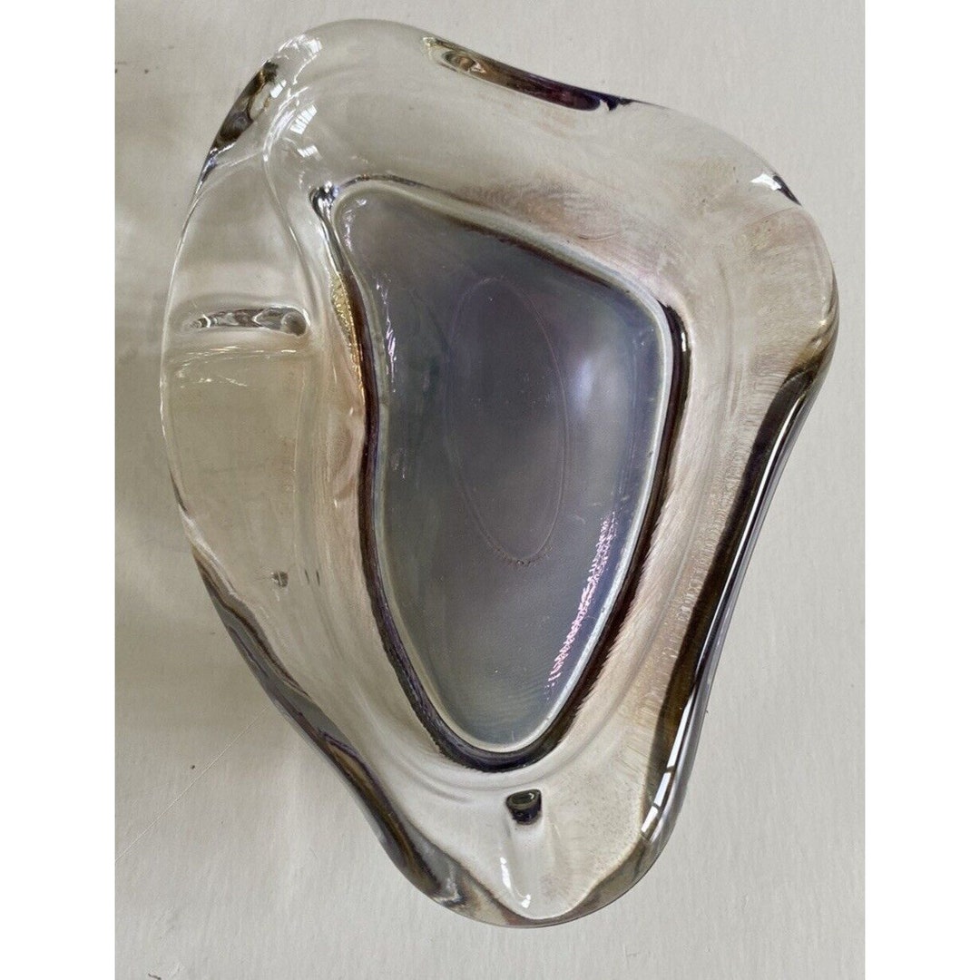 Anchor Hocking Vintage Triangle Ashtray Lustre Swedish Glass - Etsy