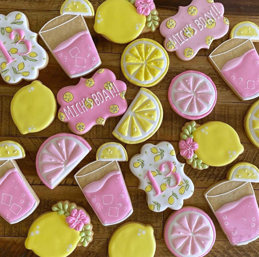 Birthday Decorated Sugar Cookies - Etsy