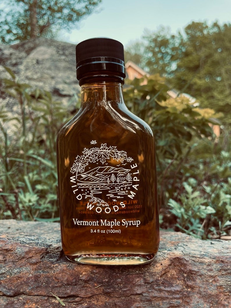 100ml Flask | Vermont Maple Syrup - Etsy