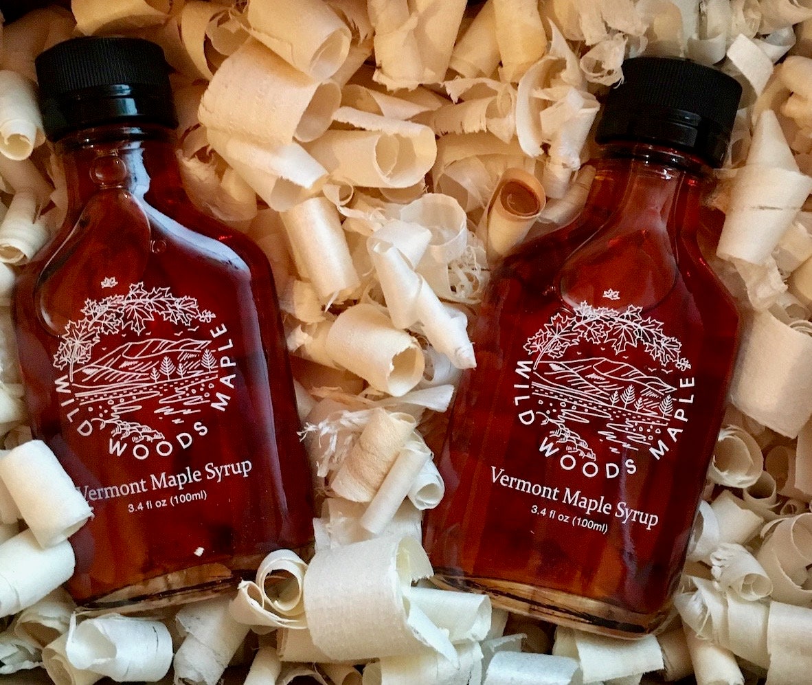 100ml Flask | Vermont Maple Syrup - Etsy