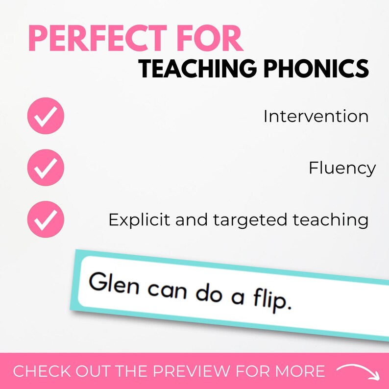 CVCC & CCVC Decodable Sentences - Phonics Intervention and Fluency ...
