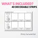 CVC Decodable Book Strips: Decode and Draw Phonics - Decoding and ...