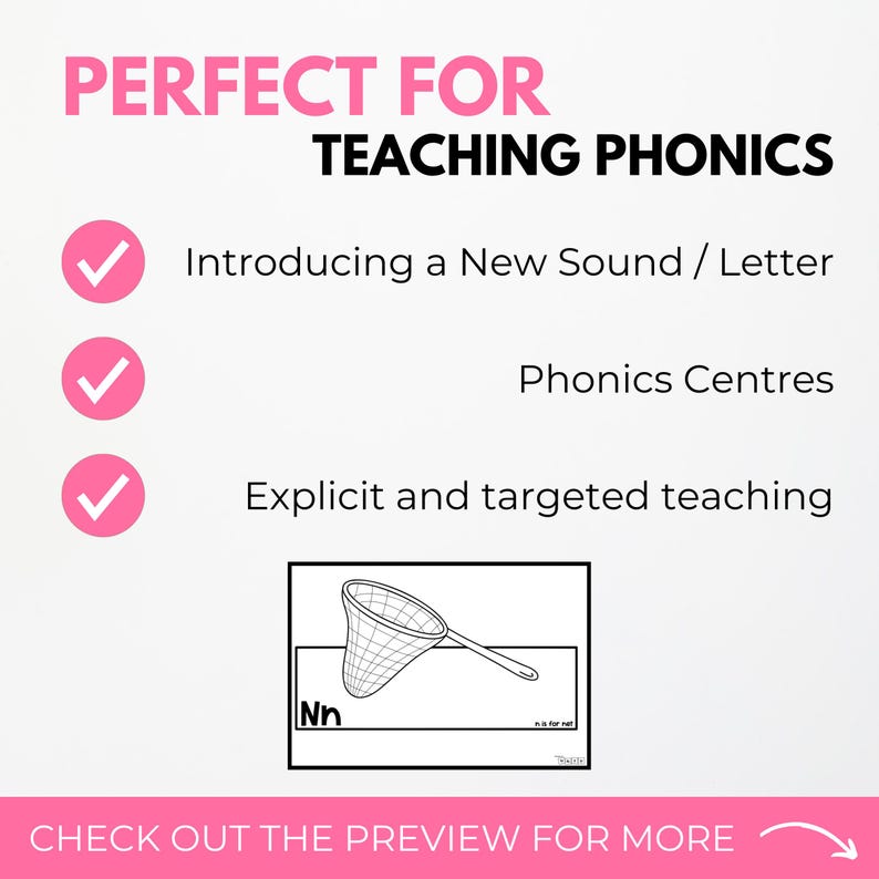 Alphabet and Phonics Crown Craft - N is for Net - Sound of the Week ...