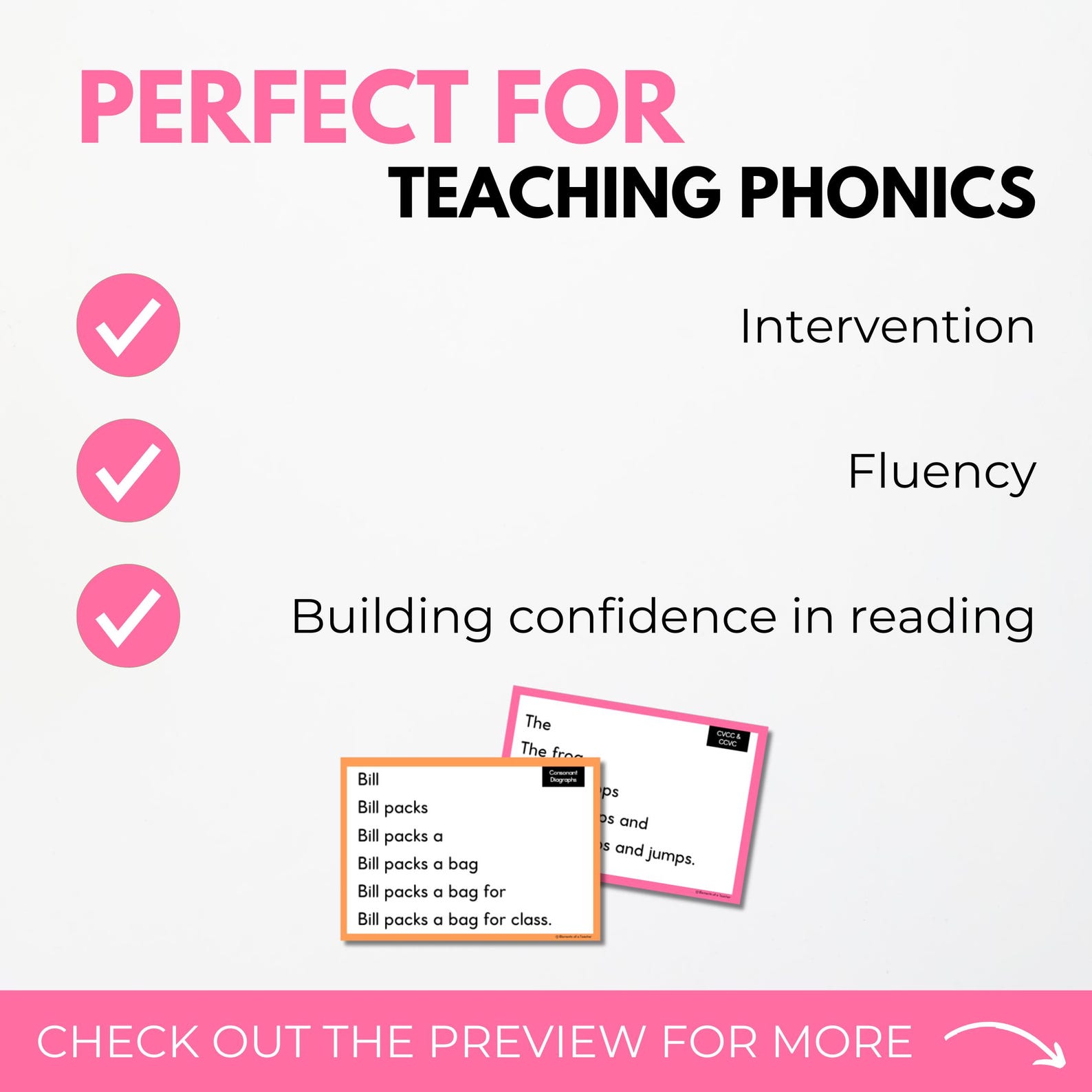 Sentence Pyramids, Reading Fluency Intervention, Reading Activity ...