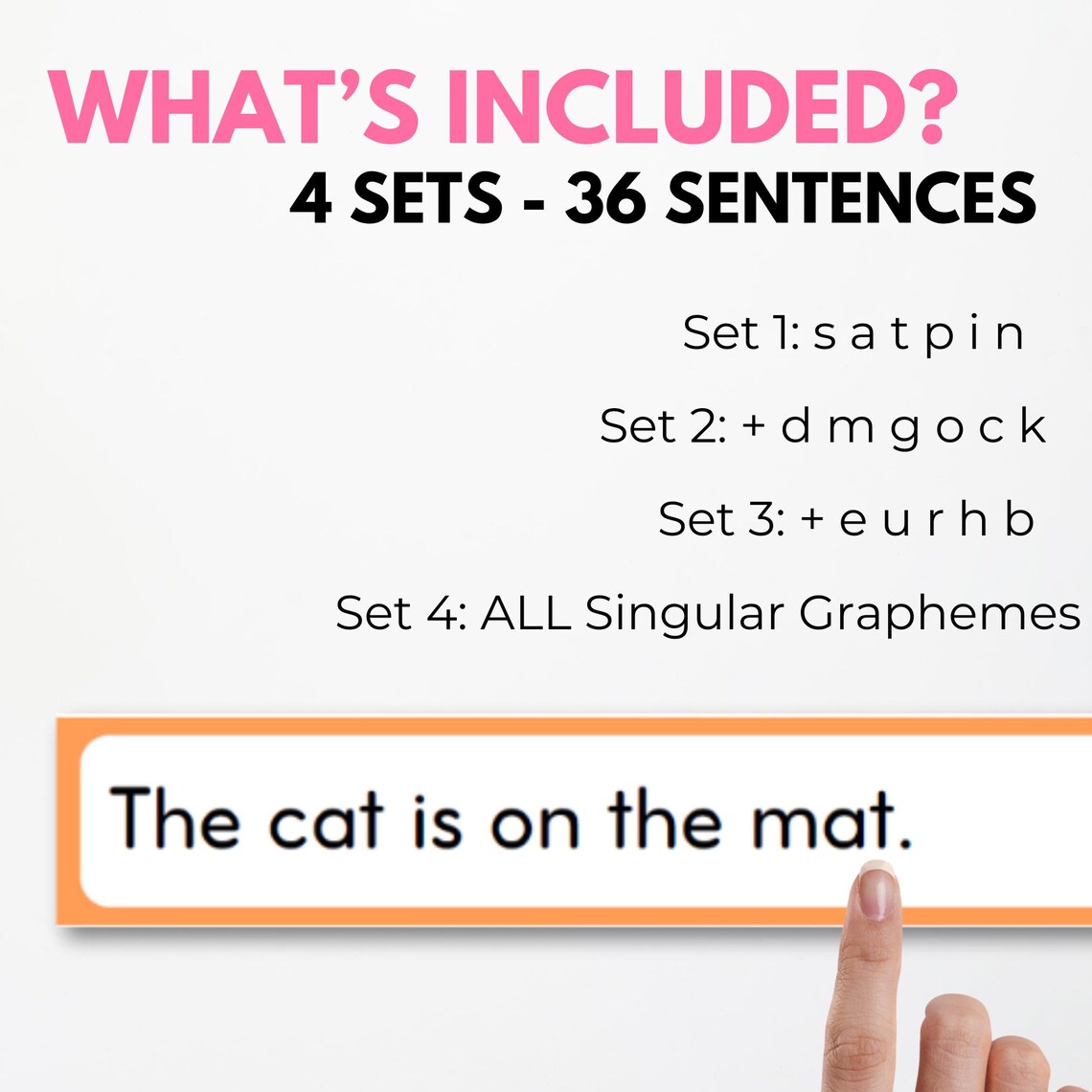 CVC Decodable Sentences - Phonics Intervention and Fluency Strips - CVC ...