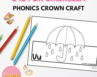 Alphabet and Phonics Crown Craft - Q is for Queen - Sound of the Week ...