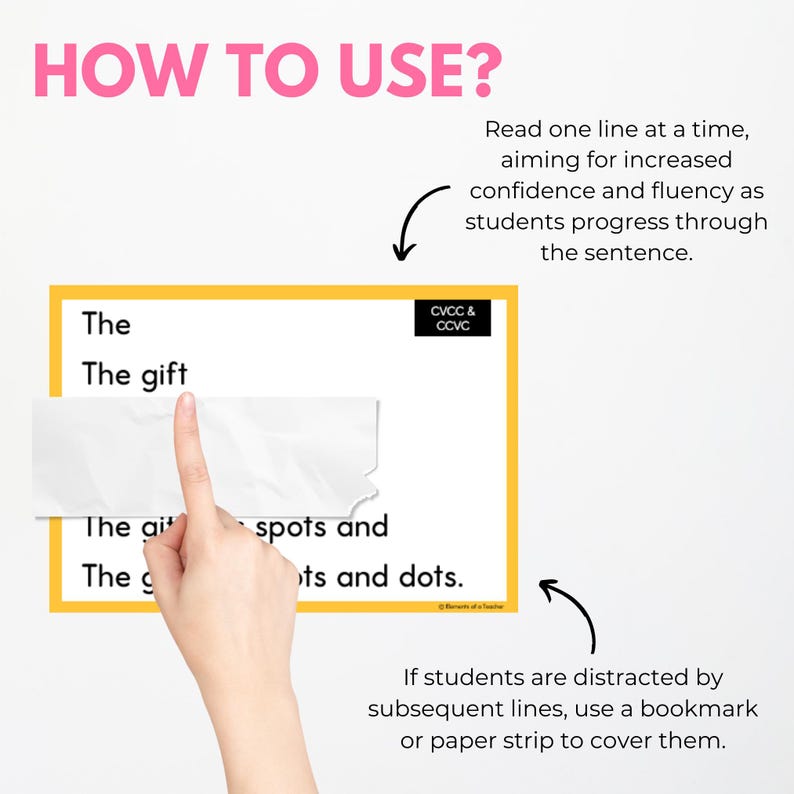 CVCC & CCVC Sentence Pyramids, Reading Fluency Intervention, Reading ...