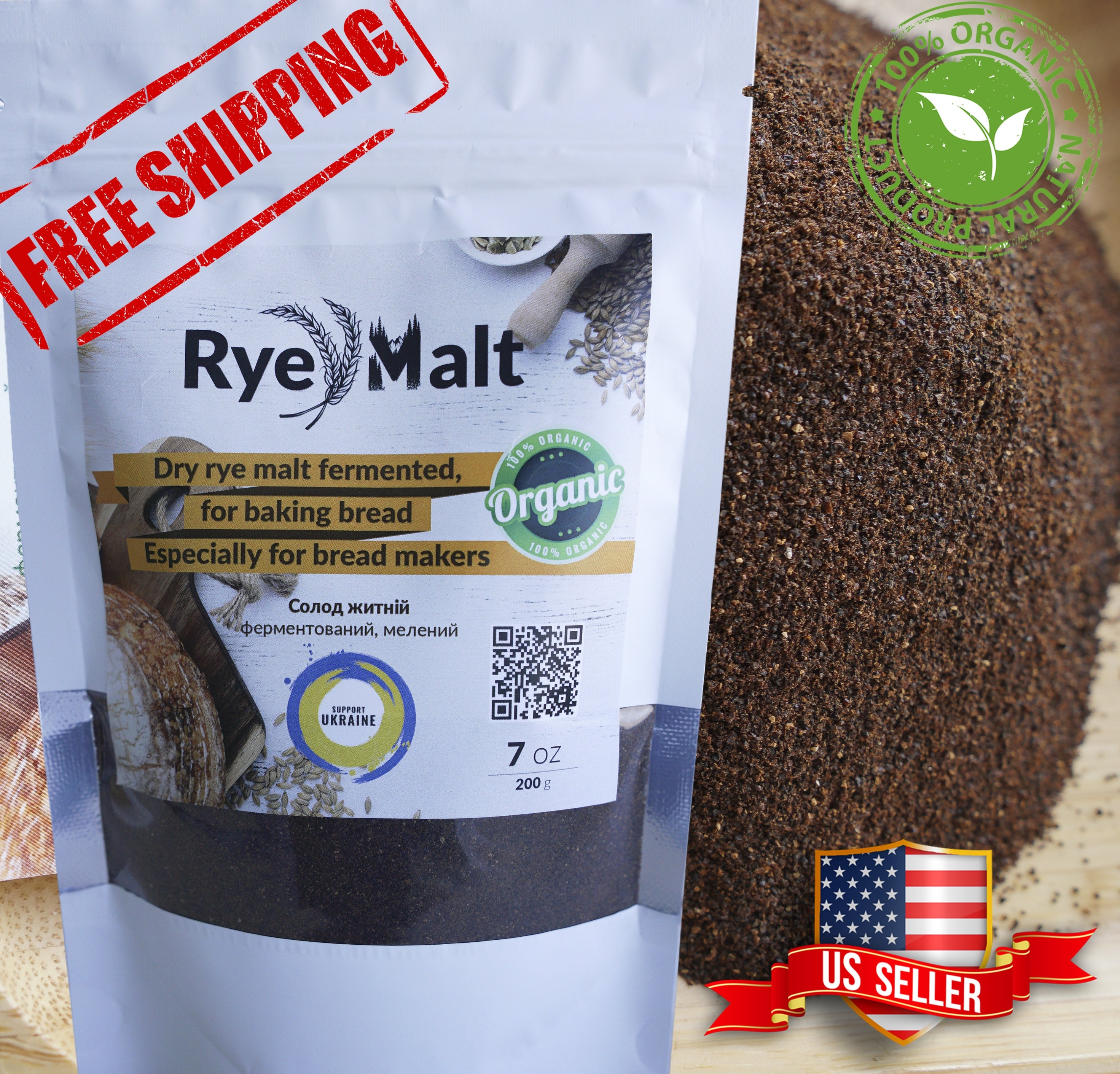 Rye Malt, Fermented Malt, Malt for Rye Bread, Rye Malt, Solod, Rye Malt ...