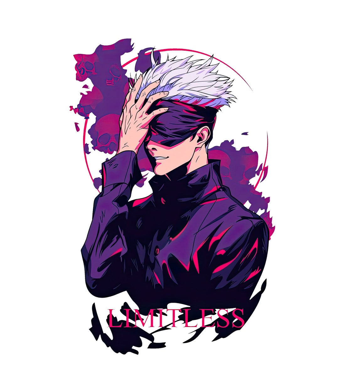 Gojo Satoru Png Anime Vector Files Anime Png Files Anime - Etsy UK