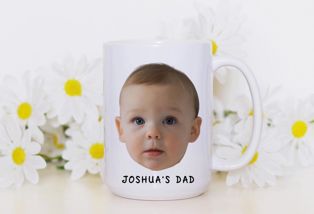 Baby Photo Mug Personalized, Baby Photo Mug, Baby Face Gift Mug ...