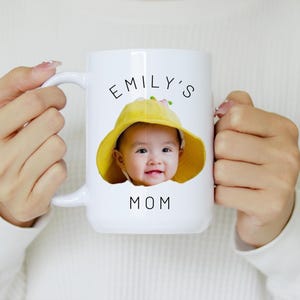 Baby Photo Mug Personalized, Baby Photo Mug, Baby Face Gift Mug ...