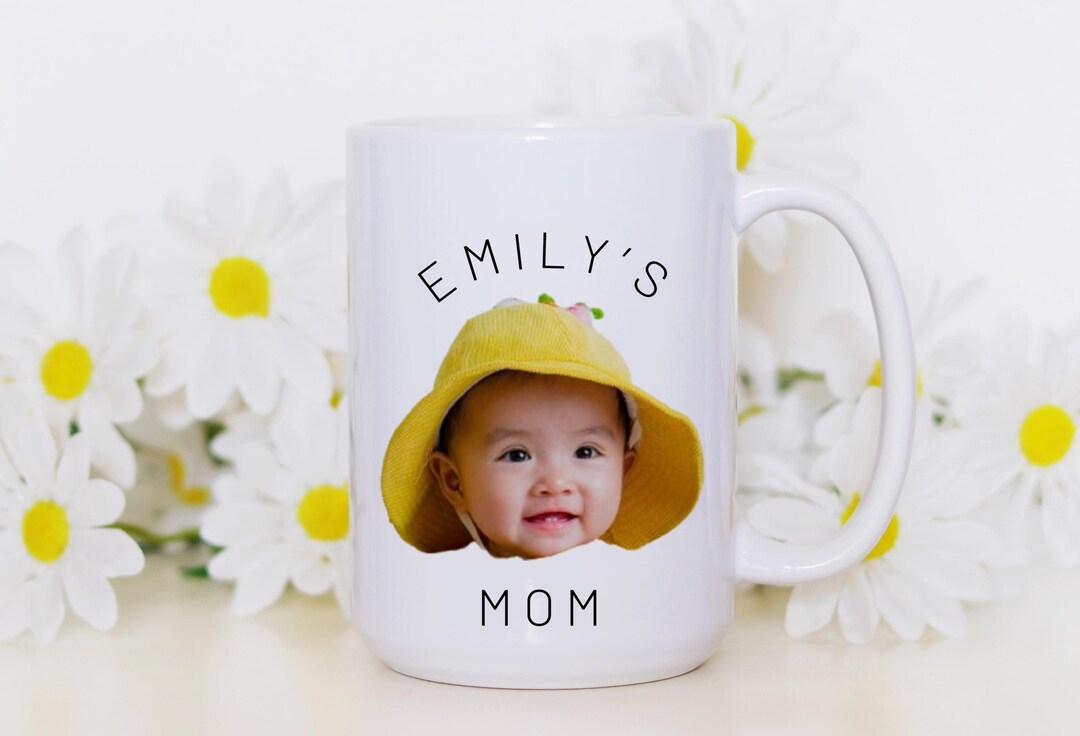 Baby Photo Mug Personalized, Baby Photo Mug, Baby Face Gift Mug ...