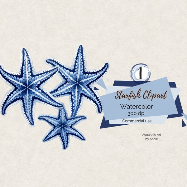 Blue Starfish - Etsy
