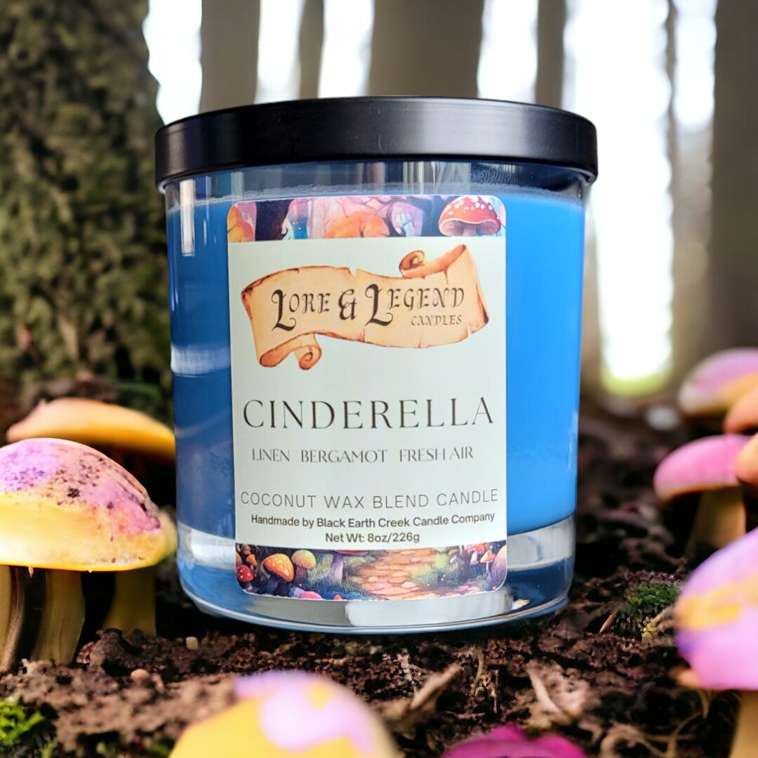 Cinderella Candle Cinderella Gift Fairytale Book Fairytale Gift