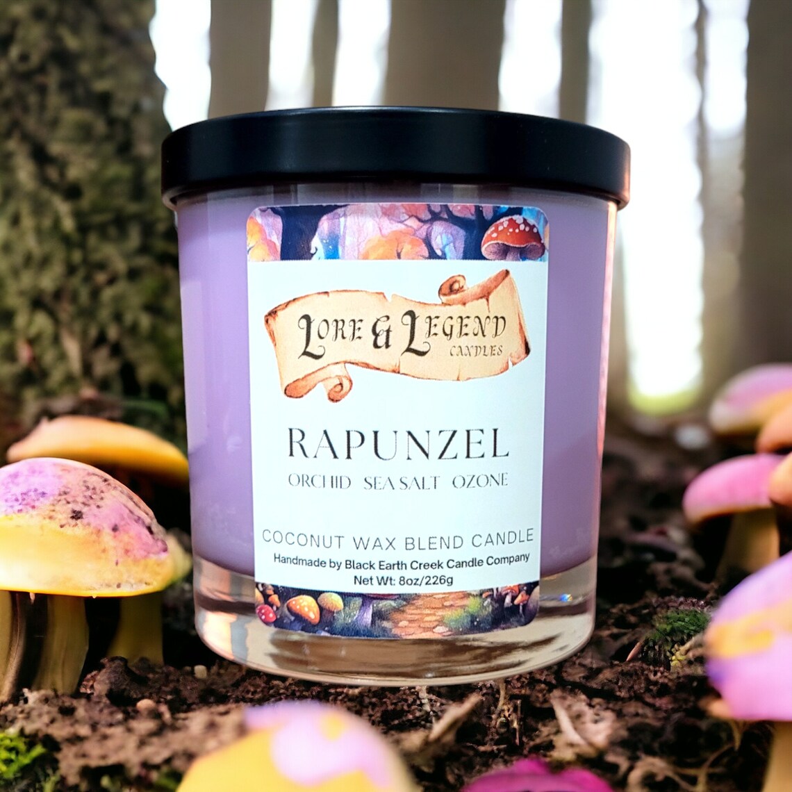 Rapunzel Candle, Fairytale Book, Fairytale Lover Gift, Book Lover Gift ...