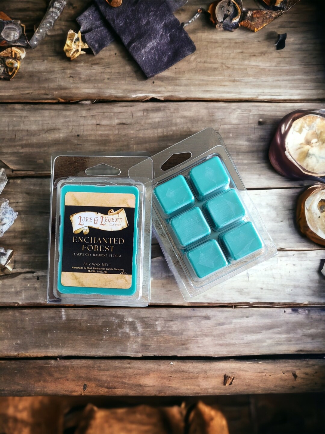 Bamboo and Teakwood Wax Melt, Wax Melt, Fantasy Wax Melt, Safe Soy Wax ...