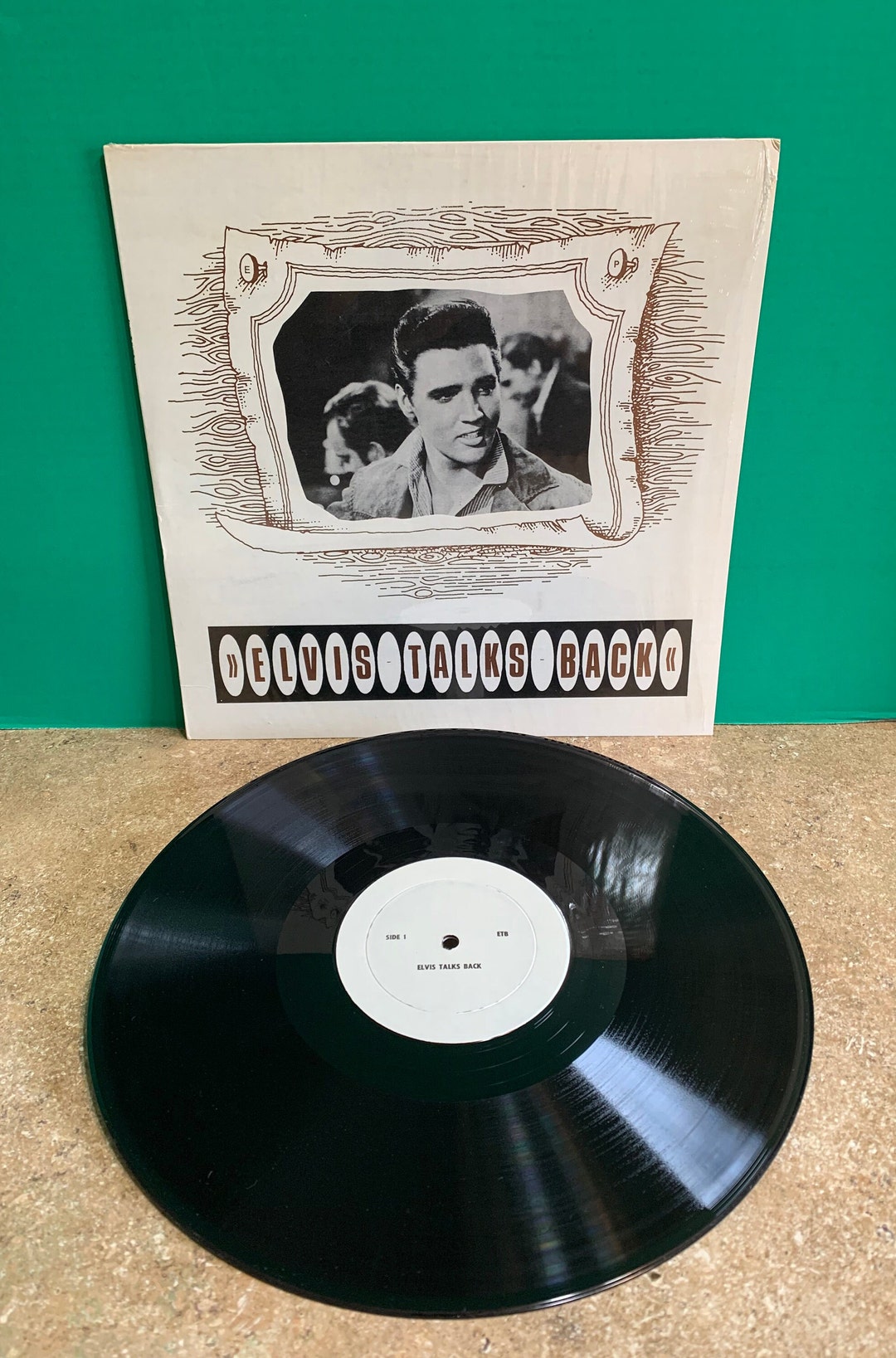 Elvis Presley Elvis Talks Back Flashback Records ETB ENGLAND 1979 - Etsy UK