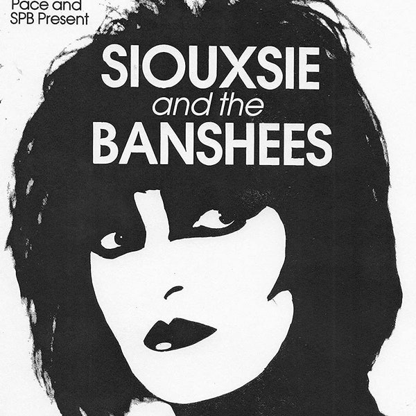 Siouxsie and the Banshees Live - Etsy